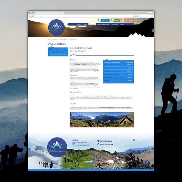 Création Extranet et refonte site web grand public de l'UNAM